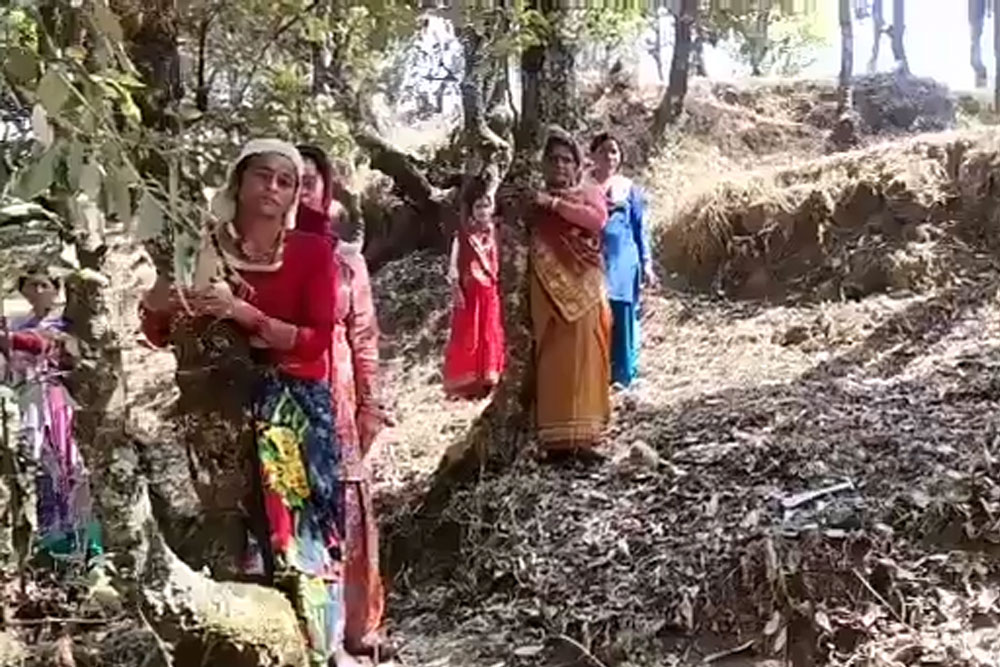 Chipko Movement Revisited: Women In Uttarakhand Hug Trees To Prevent ...